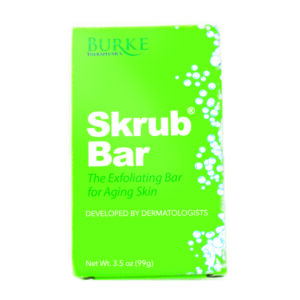 Exfoliating bar for brown spots
